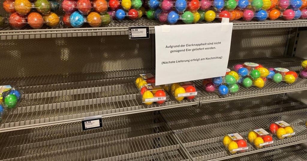 Eierknappheit zu Weihnachten bei Migros und Coop - Vaterland online