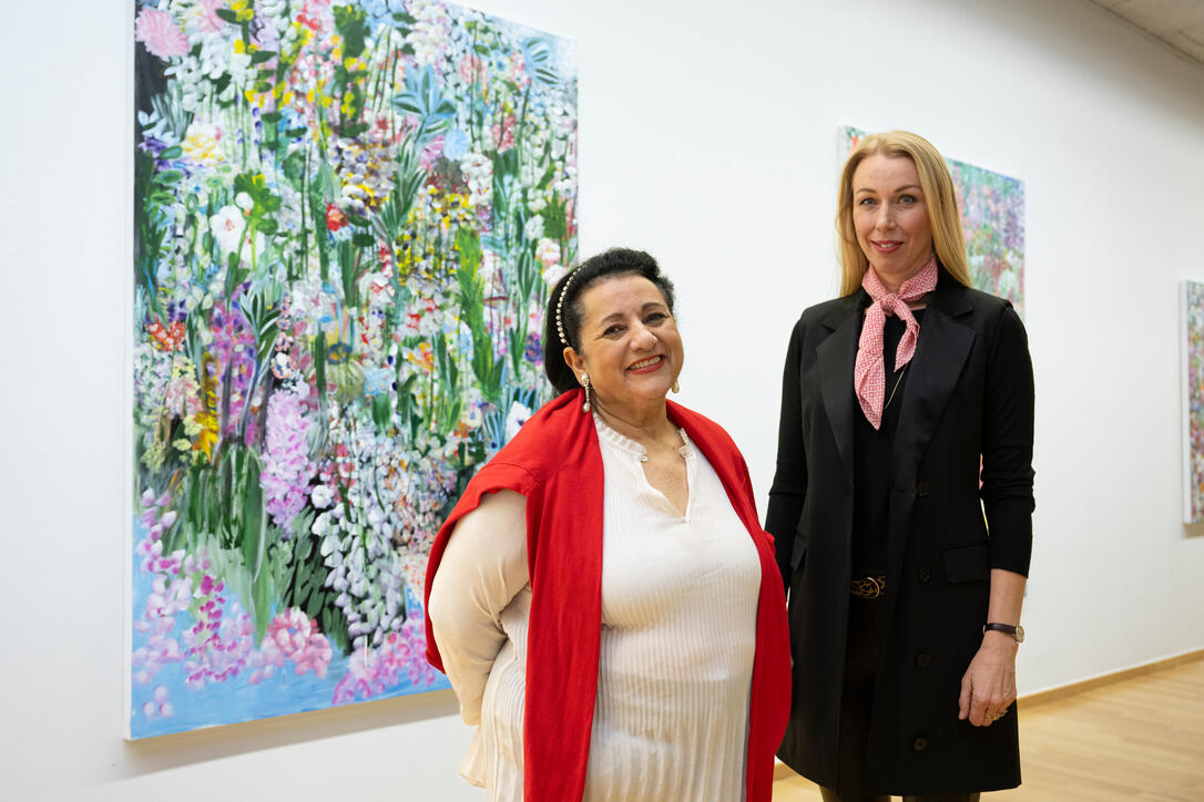 Üppige Blumenpracht im Gasometer - Vaterland online