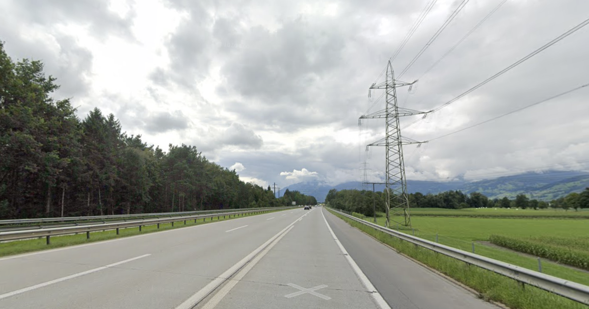 Autobahn zwischen Sennwald und Haag vorübergehend gesperrt - Vaterland ...