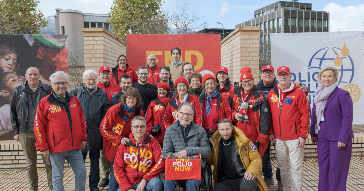 End Polio now: «Wir haben es in der Hand» - Vaterland online