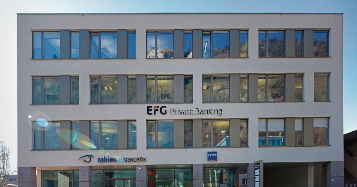 Eine Bank macht sich sichtbar: EFG bezieht neuen Standort - Vaterland ...
