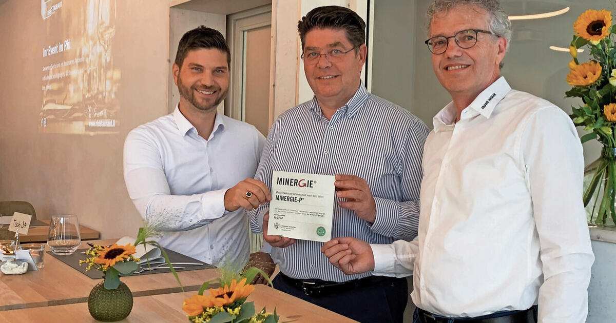Das erste Holz-Hochhaus der Region erhält ein Minergie-P-Zertifikat ...