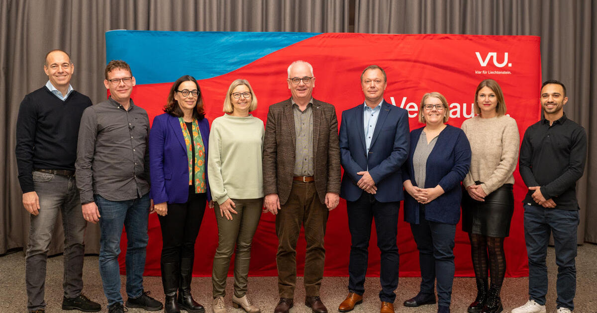 Das ist das VU-Gemeinderatsteam für Schaan - Vaterland online
