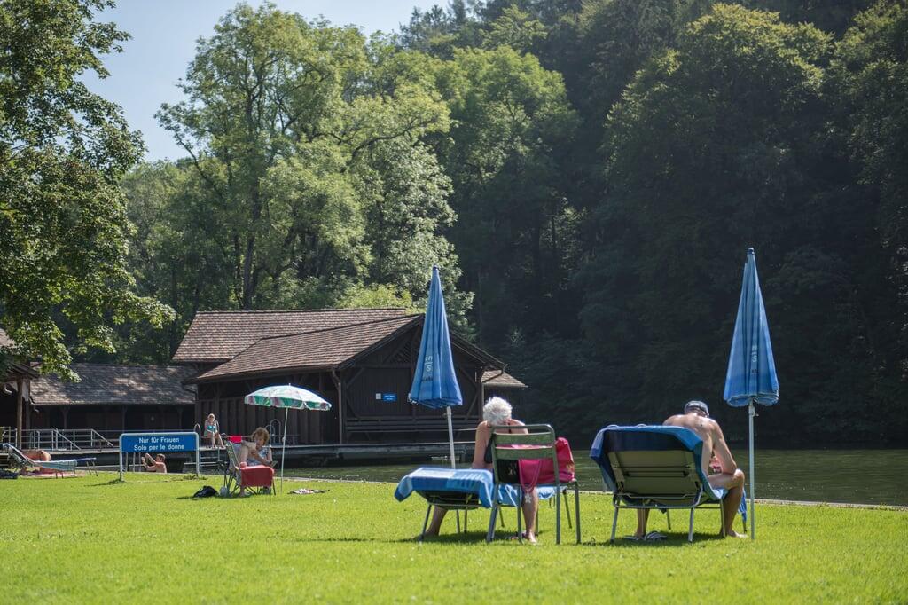 Nach dem Fall auf der Zürcher Werdinsel: Filmen in Ostschweizer Badis ...